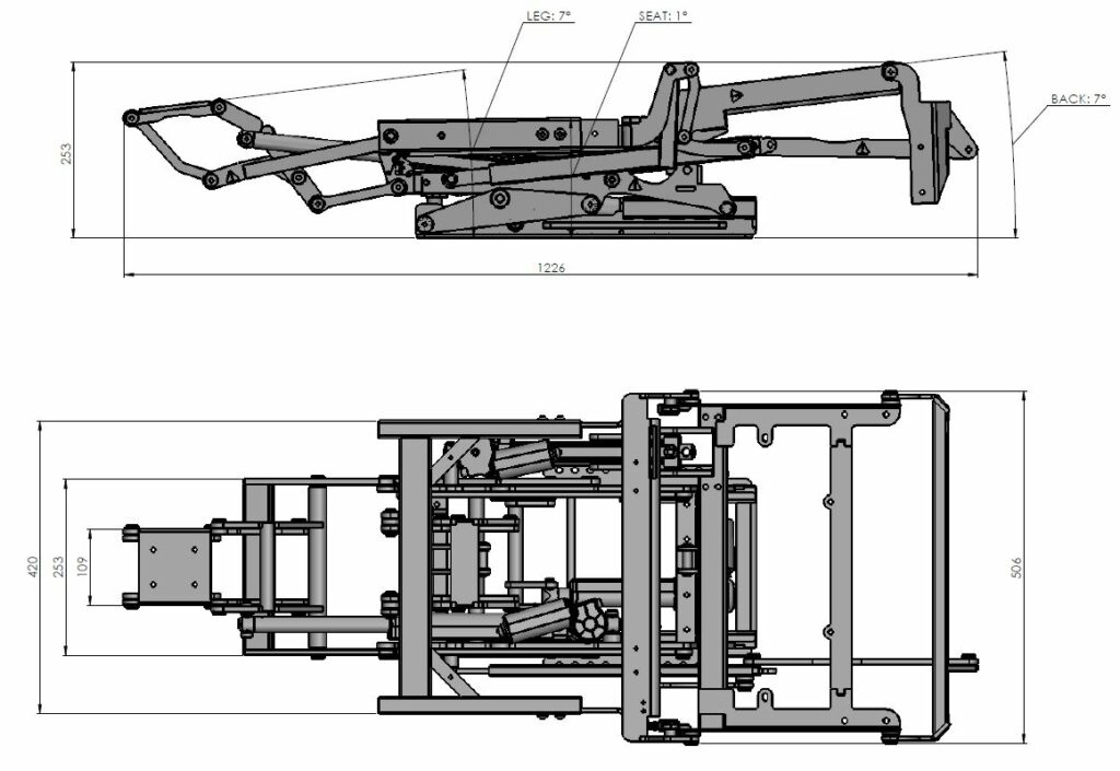 Stand Up system with Tilt - Reac